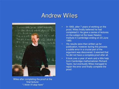 Ppt Fermats Last Theorem Powerpoint Presentation Free Download Id