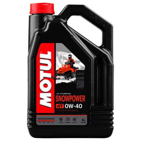 Motul Snowpower Mótorolía 0W40 4L - Arctic Trucks