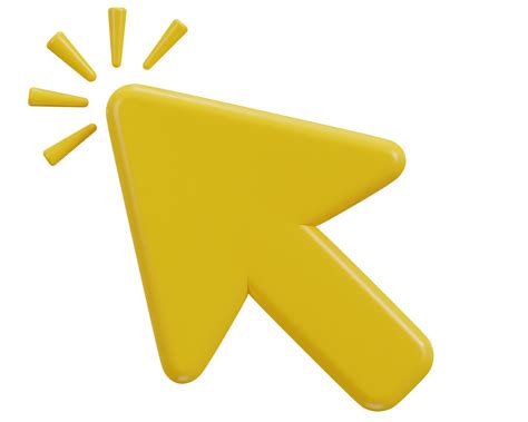 Point And Click With This D Realistic Mouse Cursor Icon PNG