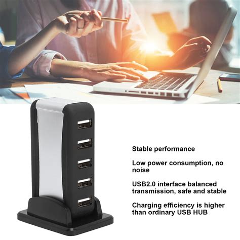 Buy Powered Usb Hub 7 Ports Expander Multi Ports Usb 20 Data Hub