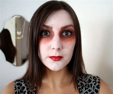 Voodoo Doll Makeup