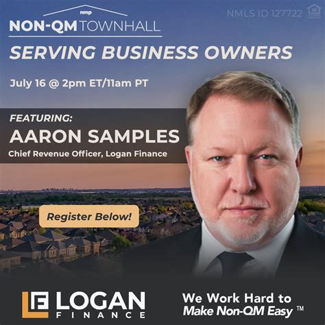 Ryan Burchfield On Linkedin Its Today Nmps Town Hall Session 2 With Logans Aaron Samples