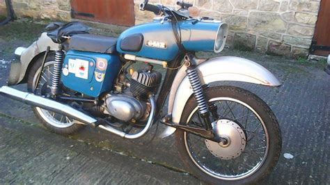 1976 Mz Es 125 Bleu Manuel 4 Vitesses In Leeds Royaume Uni A Vendre