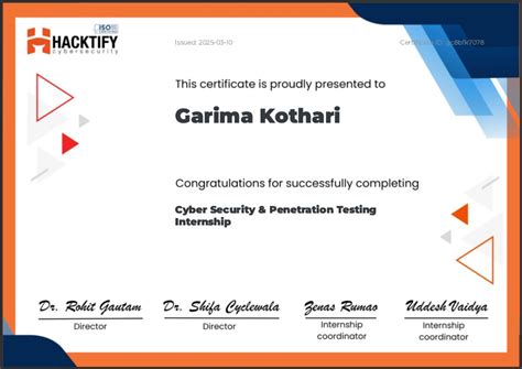 Cybersecurity Webpentesting Ethicalhacking Hacktify Ctf Garima