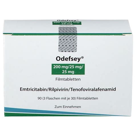 Odefsey® 200 Mg25 Mg25 Mg 3x30 St Mit Dem E Rezept Kaufen Shop Apotheke