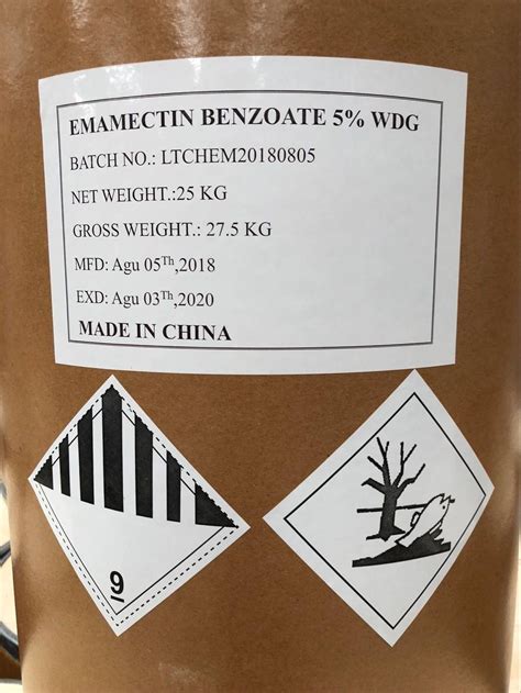 Emamectin Benzoate Yunnan Litto Chemicals Corporation