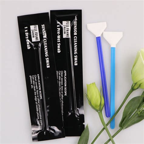 24mm Full Frame Camera Sensor Cleaning Swabs Lint Free Safeflexible Head
