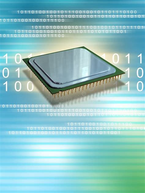 Cpu Speed Stock Illustration Illustration Of Hertz Printed