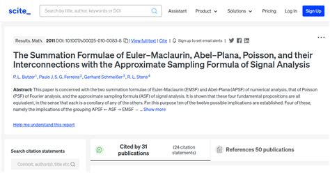 The Summation Formulae Of Eulermaclaurin Abelplana Poisson And
