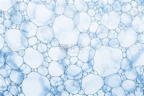 泡沫细胞特写镜头