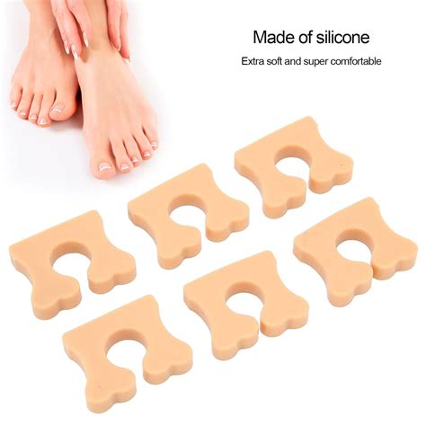 Silicone Toe Separators Individual Toe Separators For Friction