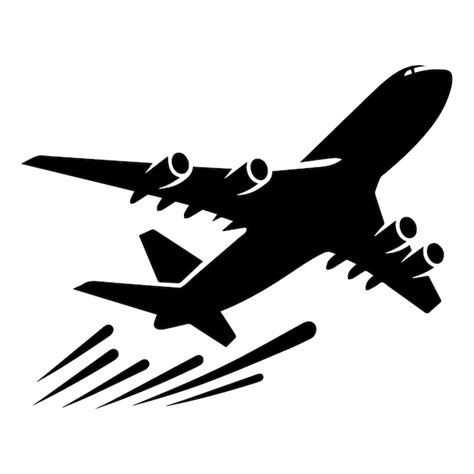 Premium Vector A Plane Vector Art Illustration Eps File