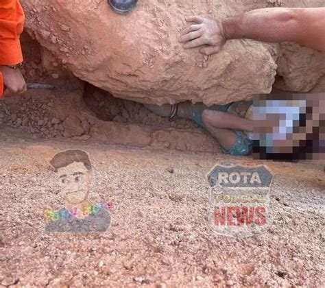 Garota De 12 Anos Fica Presa Dentro De Buraco De Terra E Bombeiros A