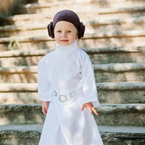 Princess Leia White Dress Costume Etsy