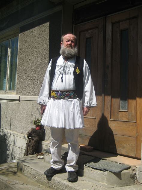 Romanian Man Clothes Cugir Alba County Romania