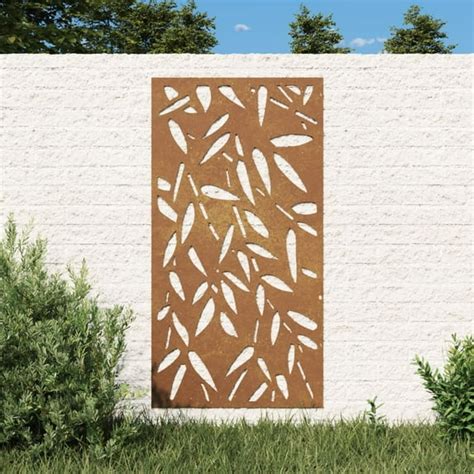Vidaxl Garden Wall Decoration Will Rust Over Time Corten Steel