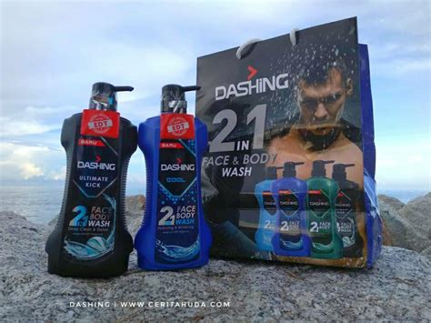 Dashing 2 In 1 Face And Body Wash Mandian Terbaik Untuk Lelaki