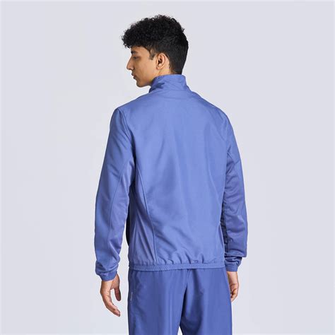 Men Fitness Tracksuit Jacket With Moisture Management Fja 100 Comet Blue