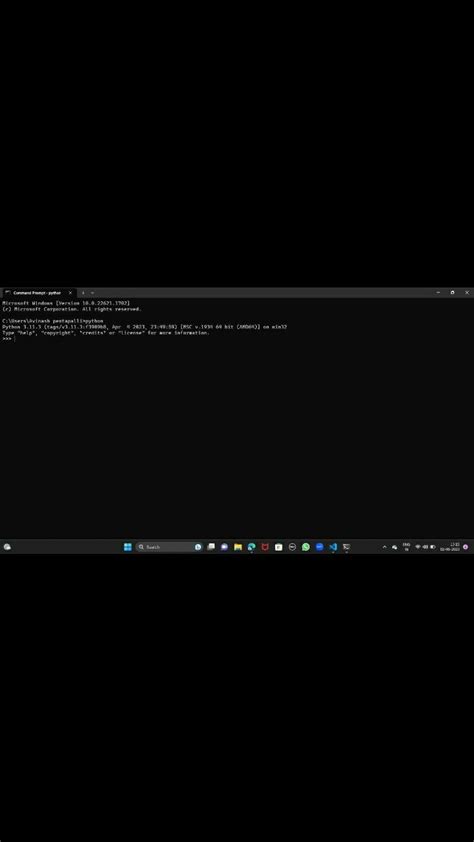 Pentapalli Avinash On Linkedin Task 1 Install Python And Virtual