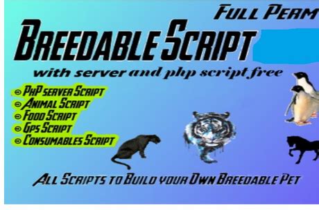 Second Life Marketplace New Breedable Script 2024 W Php Server