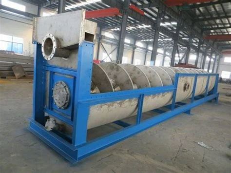 Treatment Capacity 007 083mm Carbon Steel Spiral Screw Classifier At