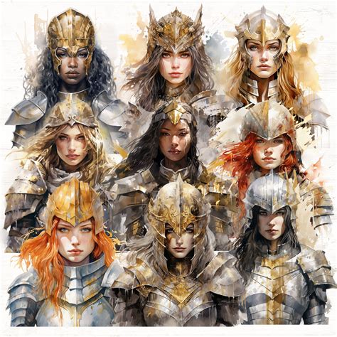 Armor Of God Clipart Warrior Women Full Armor Of God Pngs Ephesians 6