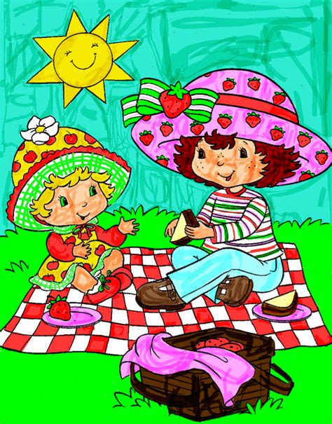 Strawberry Shortcake Coloring Book 2003
