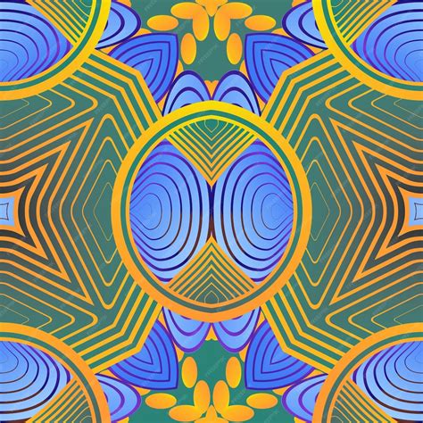 Premium Vector Seamless Background Pattern Abstract Decorative