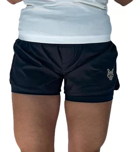 Short Bermuda Jiu Jitsu Vouk Doble Feminino No Gi Parcelamento Sem Juros
