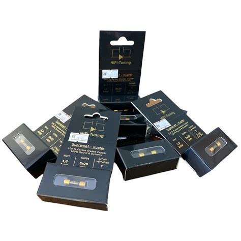 Hifi Tuning Supreme 3 Copper Slow 5 X 20mm T Perfect Hi Fi