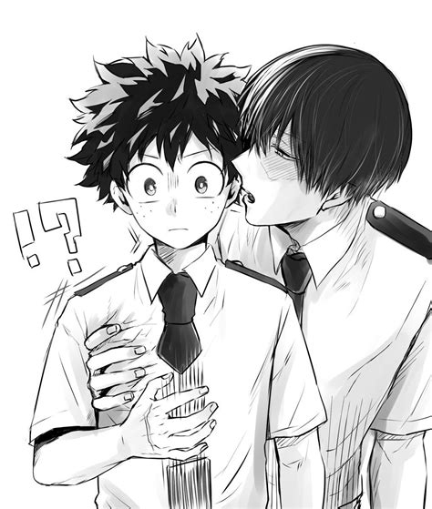 Boku No Hero Academia Midoriya Izuku Todoroki Shouto Parejas