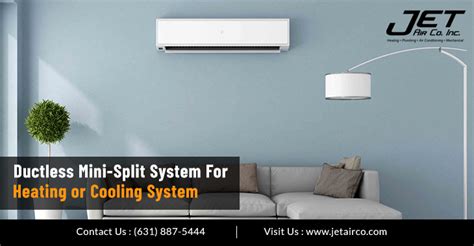 Ductless Mini Split System For Heating Or Cooling System