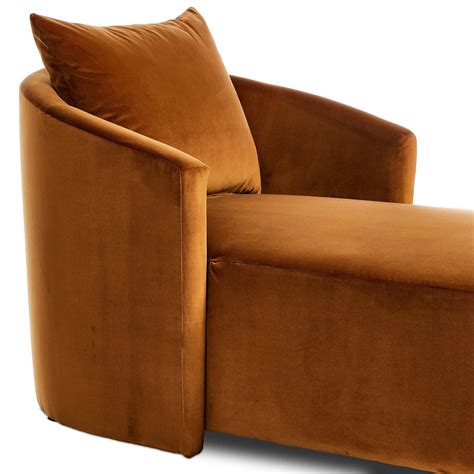 Farrah Chaise Ingram Ochre By Four Hands High Fashion Home