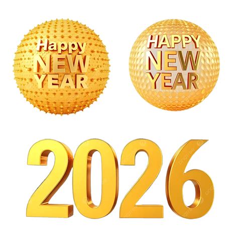 3d Happy New Year 2026 Golden Design 3d Happy New Year 2026 Golden