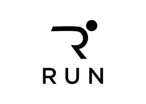 Premium Vector Run Logo Design Vector Illustration