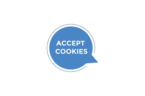 Accept Cookies Button Web Banner Templates Vector Illustration Vector Art At Vecteezy