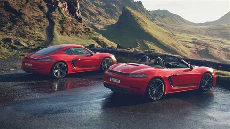 Nuevos Porsche 718 Cayman T Y 718 Boxster T Auto Infoblog