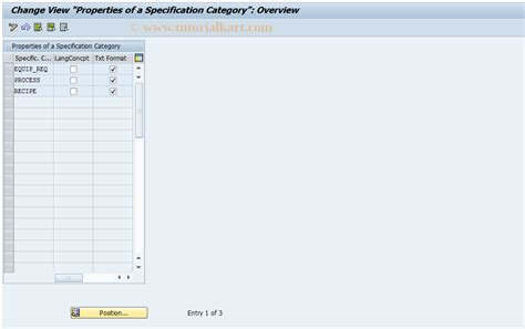 Rmsglob Sap Tcode Global Recipe Customizing