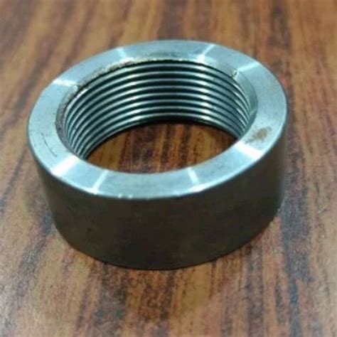 1 Inch Mild Steel Threaded Half Coupling For Plumbing Pipe At Best