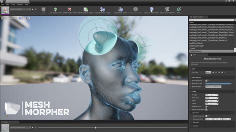 mesh morpher wrapper unreal engine asset