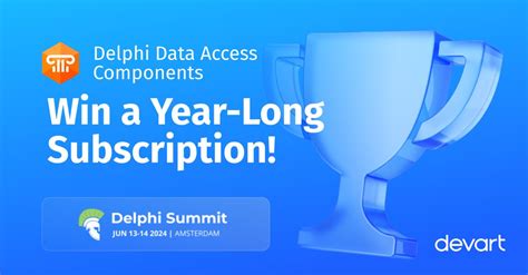 Gdk Software On Linkedin 📢 Win A Year Long Subscription To The Delphi Data Access Components
