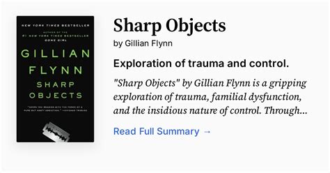 Sharp Objects By Gillian Flynn Summary Audio Analysis Faq