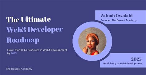 How I Plan On Becoming Proficient In Web3 Development By 2025 The