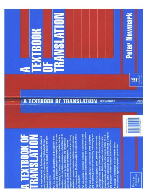 A Textbook Of Translation Pdf