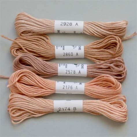 Soie Dalger Universal Silk Embroidery Thread S Colors Werkstatt