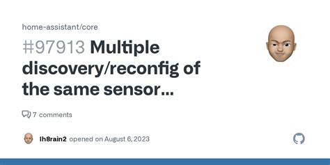 Multiple Discoveryreconfig Of The Same Sensor Creating Again A Device · Issue 97913 · Home