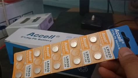Batre Jam Tanga Accell Lr 920 371 Batre Jam Tangan Murah Per Lembar