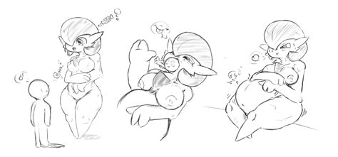 Rule 34 Absurd Res Anthro Badartist Belly Big Belly Big Legs Breasts Digestion Duo Fatal Fatal