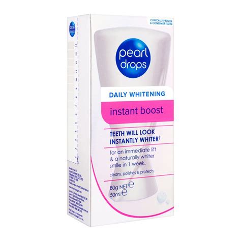 Order Pearl Drops Daily Whitening Instant Boost Toothpaste 50ml Online