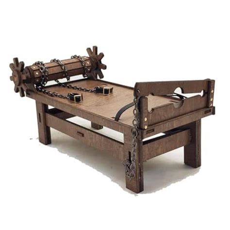 112 Scale Medieval Torture Tool Model Rack Torture Device